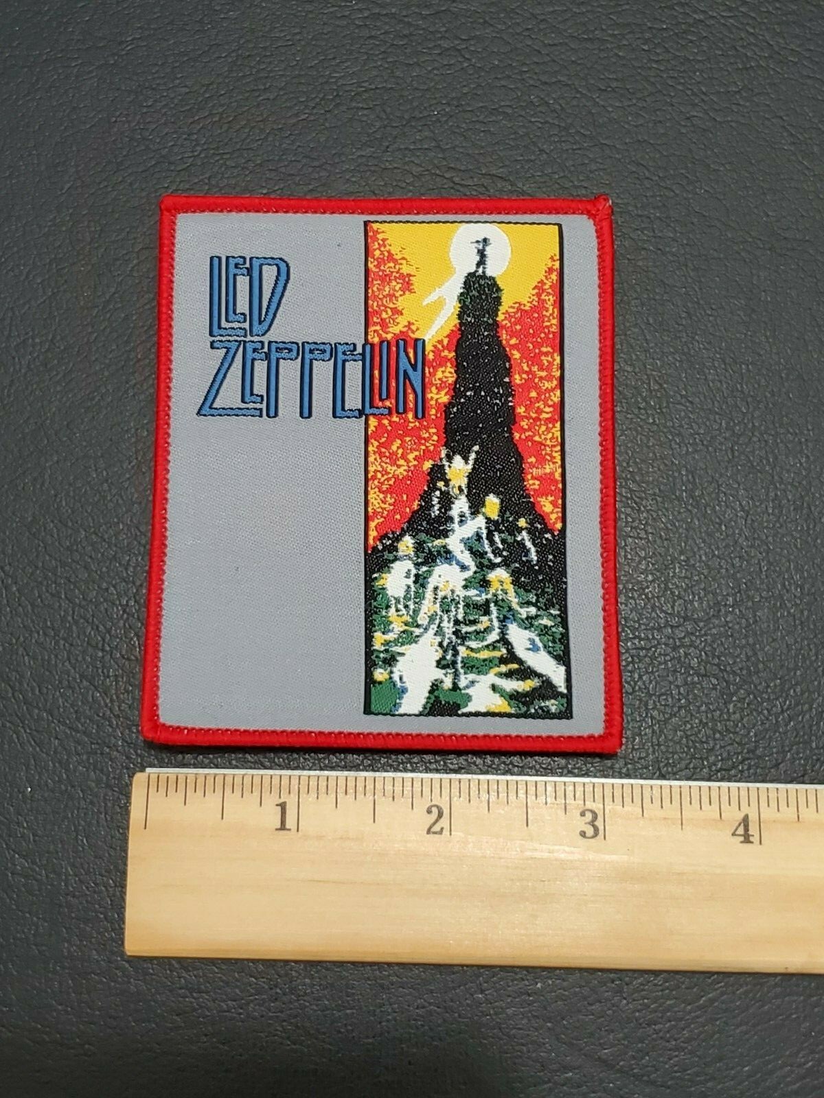 Led Zeppelin THE SONG REMAINS THE SAME Band Patch Iron on Clothing ...