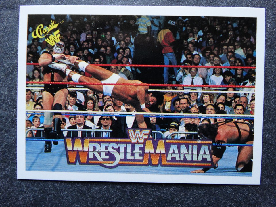 1990 Classic WWF WWE The History of Wrestlemania Cards Complete Your ...