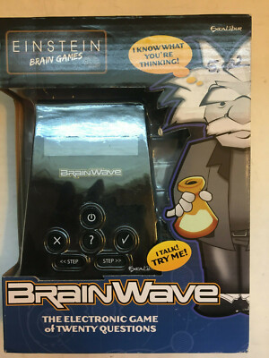 BrainWave, electronic Game Twenty Questions; Einstein Games, New | eBay