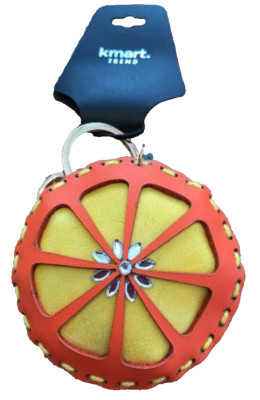 Cute Orange Keychain With Orange Seeds-Brand New-SHIPS N 24 HOURS | eBay