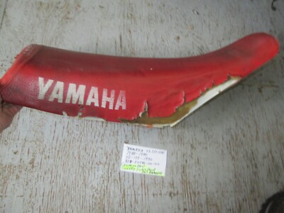 1988-1990 Yamaha YZ250 Seat | 3JD-24770-10-00 | OE | Red | Vinyl | Off ...
