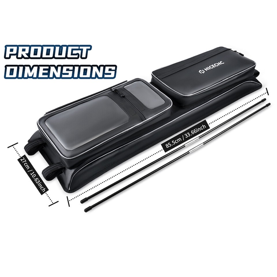 UTV Overhead Bag Roof Storage Bag for Polaris RZR S 1000 XP 1000 2014 ...