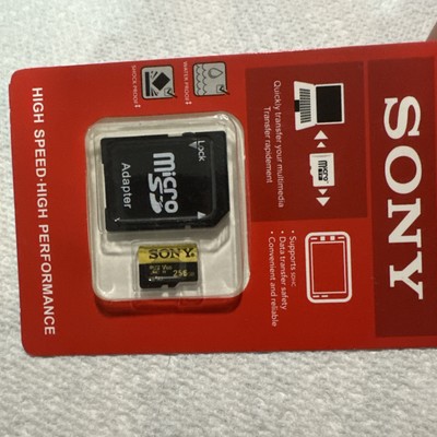 Sony Micro SD TF Card Mini 256GB High-Speed Memory Module | eBay
