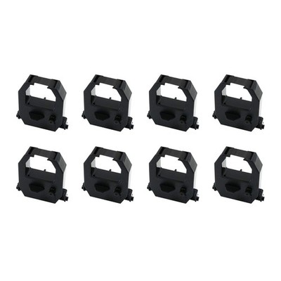 8 Pack Amano Time Clock Ribbon, PIX-95/PIX-10/TCX-11, Replacement Ink ...