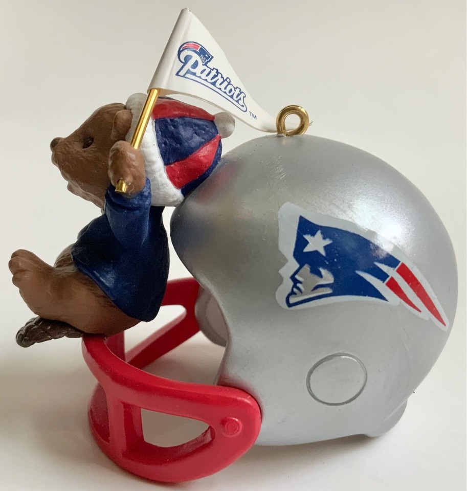 Vintage Hallmark Keepsake Ornament New England Patriots Helmet NFL Team ...