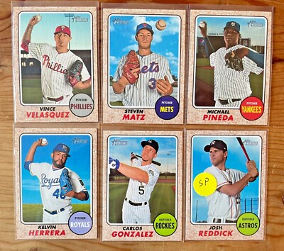 2017 Topps Heritage Short Print SP’s - complete your set, combined ...