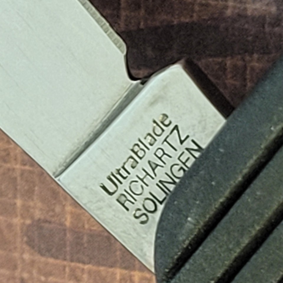 RICHARTZ ULTRA BLADE Knife Made In Solingen Germany Multi Tool Rubber ...