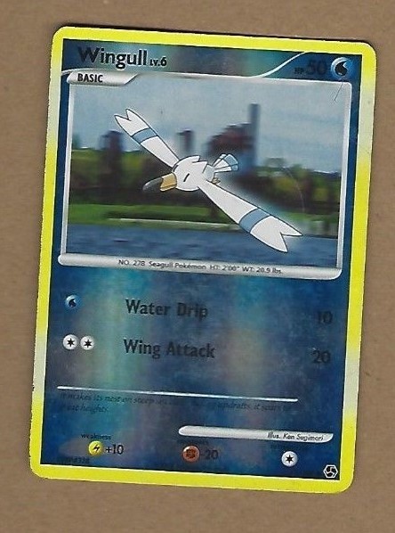 POKEMON WINGULL REVERSE FOIL CARD | eBay