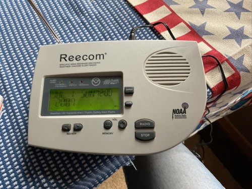 Reecom R-1630 Severe Weather Emergency Alert Radio w/ Power Cord And ...