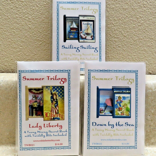 1:48 Scale Summer Trilogy Series TW Secret Books w/Twiddly Bits -Robin ...