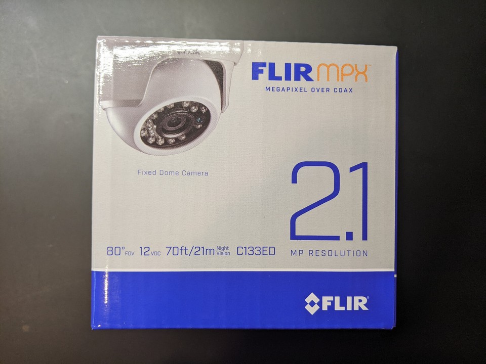 FLIR MPX Outdoor Camera C133ED 2.1MP 1080P HD 3.6mm (NEW IN SEALED BOX ...