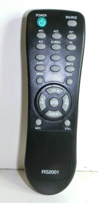 Bosch RS2001 Replacement Tv Remote Control | eBay