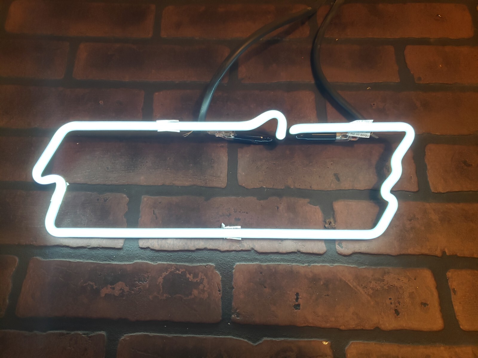 Tecate California Neon Sign Replacement Tube - Tecate Border Outline ...