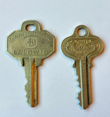 Baldwin and Russwin Keys - Lot | eBay