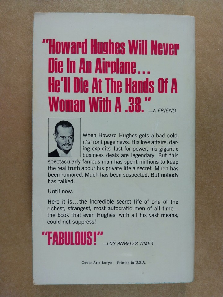 Bashful Billionaire Albert Gerber Howard Hughes Biography vintage ...
