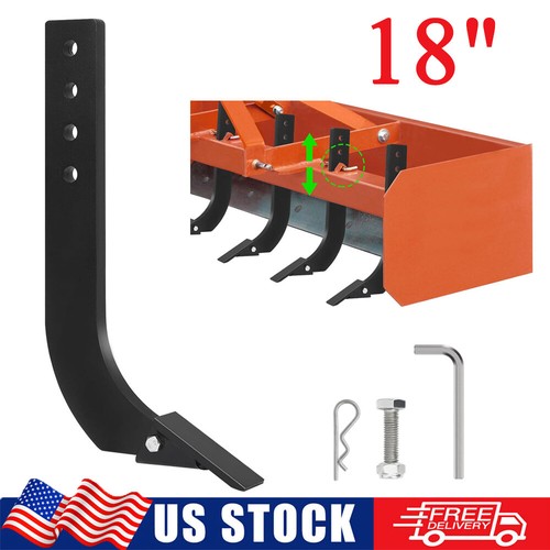 1pcs 18'' Box Blade Shank Scarifier Shanks Teeth Steel 4 Holes Box ...
