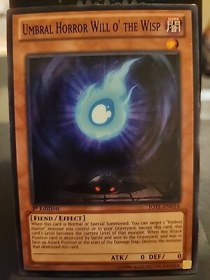 Umbral Horror Will o' the Wisp - 1st Edition - Yugioh Dark Monster ...