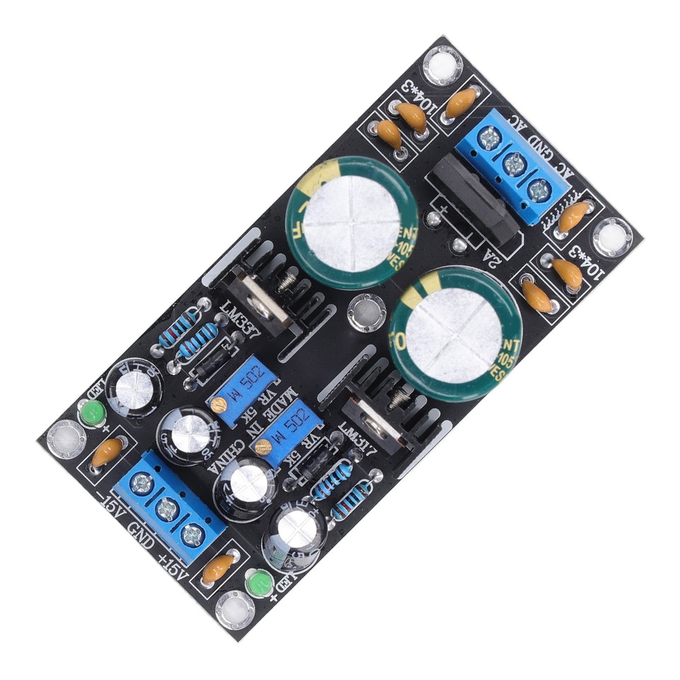 AC10‑24V Input LM317 LM337 Voltage Regulator Module Adjustable ...