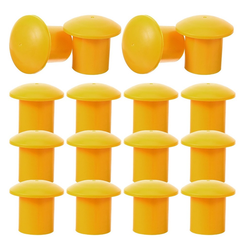 50 Pcs Safe Cover Plastic Safety Covers Construction Industry Supplies ...