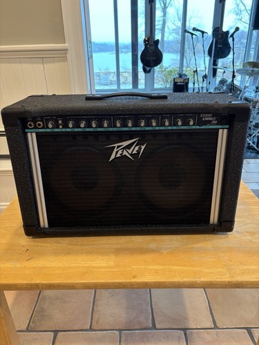 Vintage Peavey Studio Chorus 210 100w 2x10" Guitar Combo Amp LOCAL ...