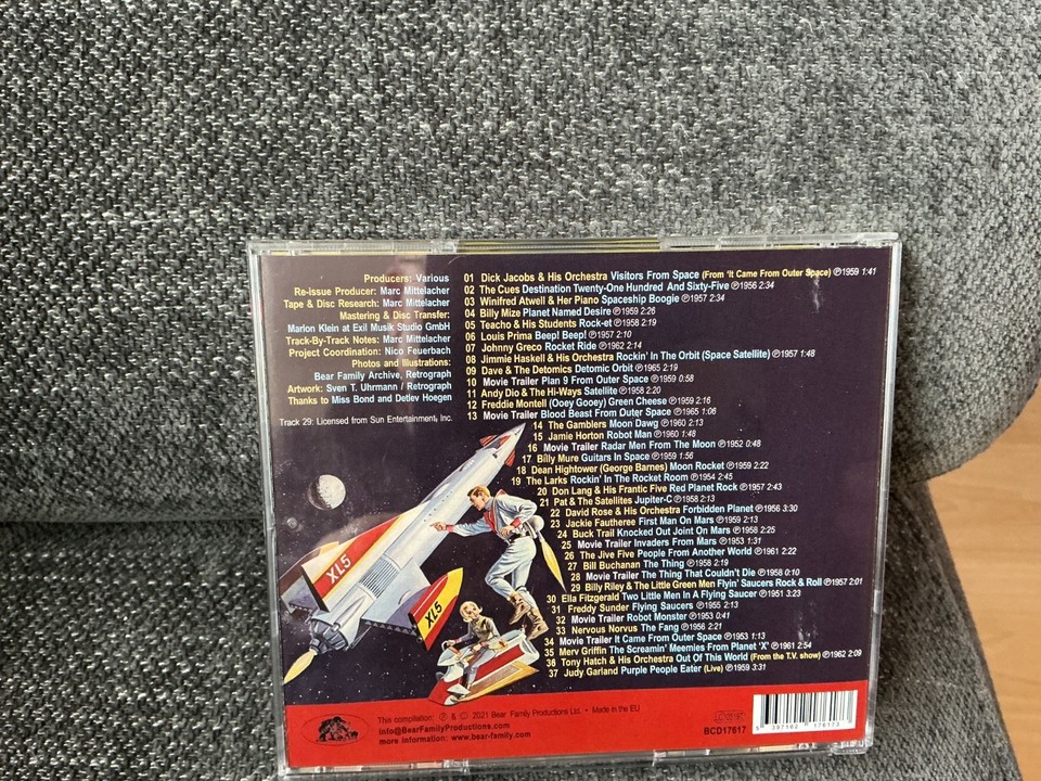 Destination forbidden planet CD bar family Don Lang jive five Billy ...