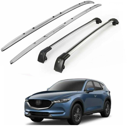 4Pcs Fit for Mazda CX-5 CX5 2017-2025 Roof Rail Racks Carrier Cross Bar ...
