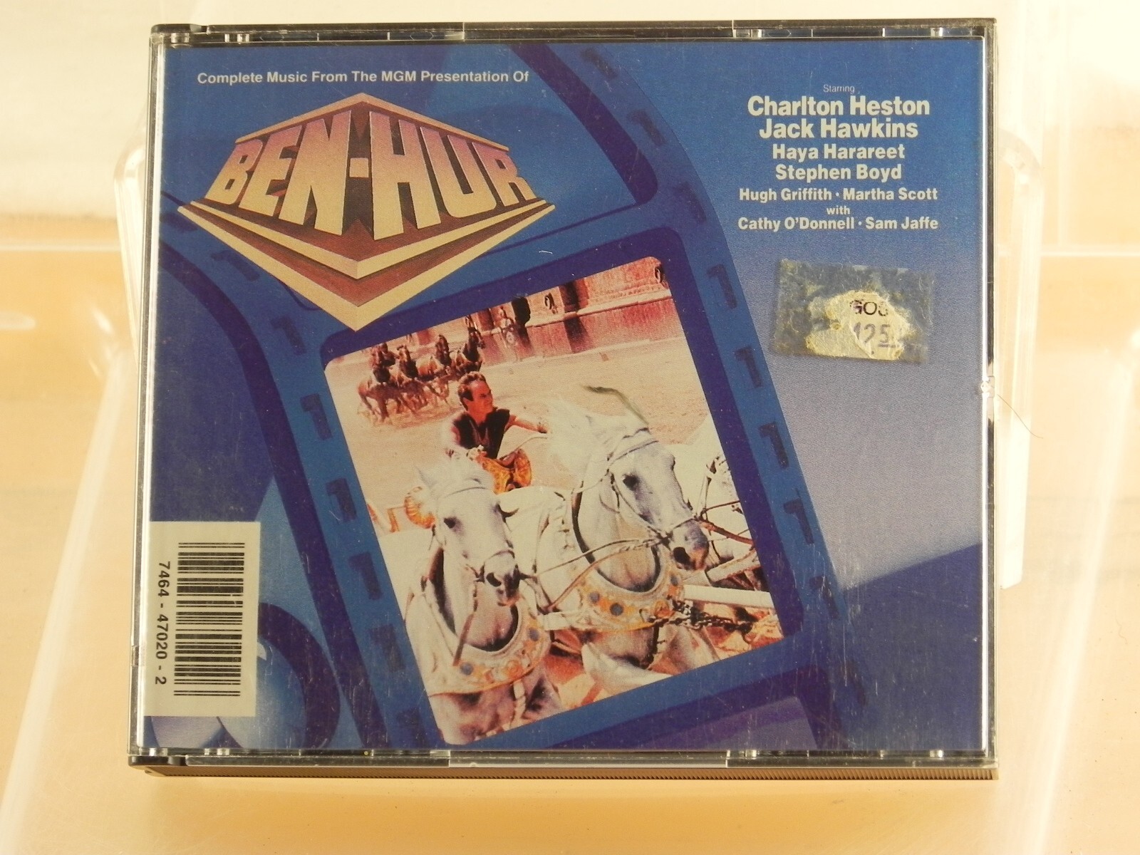 Ben-Hur [Soundtrack] by Miklós Rózsa (CD, 2 Discs, Sony Music ...