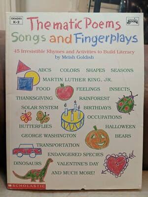 Thematic Poems, Songs, and Fingerplays : 45 Irresistible Rhymes and ...