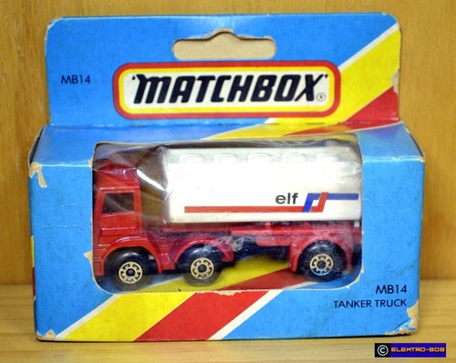 Matchbox ELF Tanker Truck [Red] 1981 Vintage - New*/Boxed/XHTF [E-808] | eBay Australia