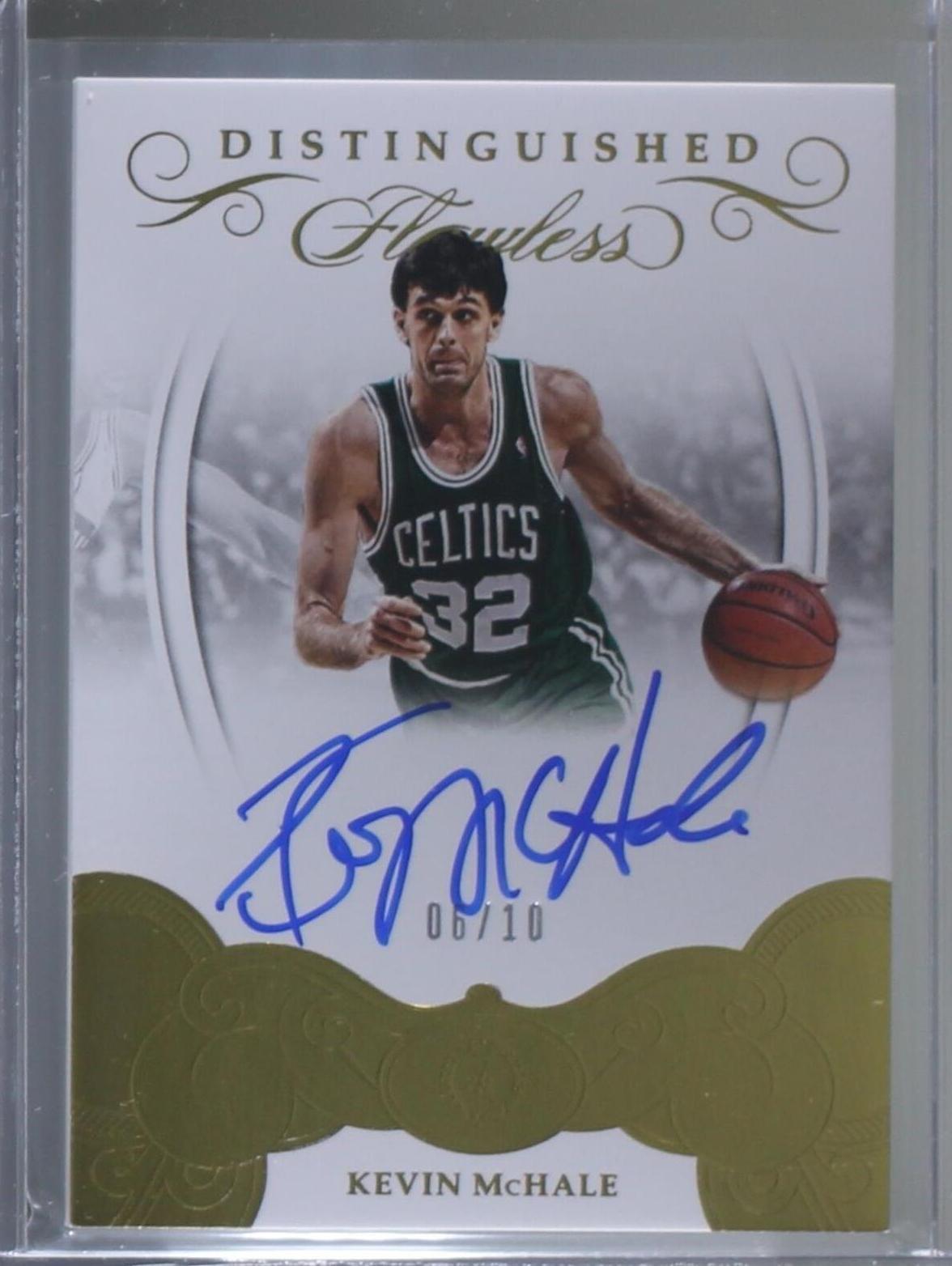 2017-18 Panini Flawless - Distinguished Autographs Kevin McHale #DA-KM ...
