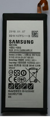 Genuine Original Samsung Battery EB-BJ330ABE FOR GALAXY J3 2017 J330 ...