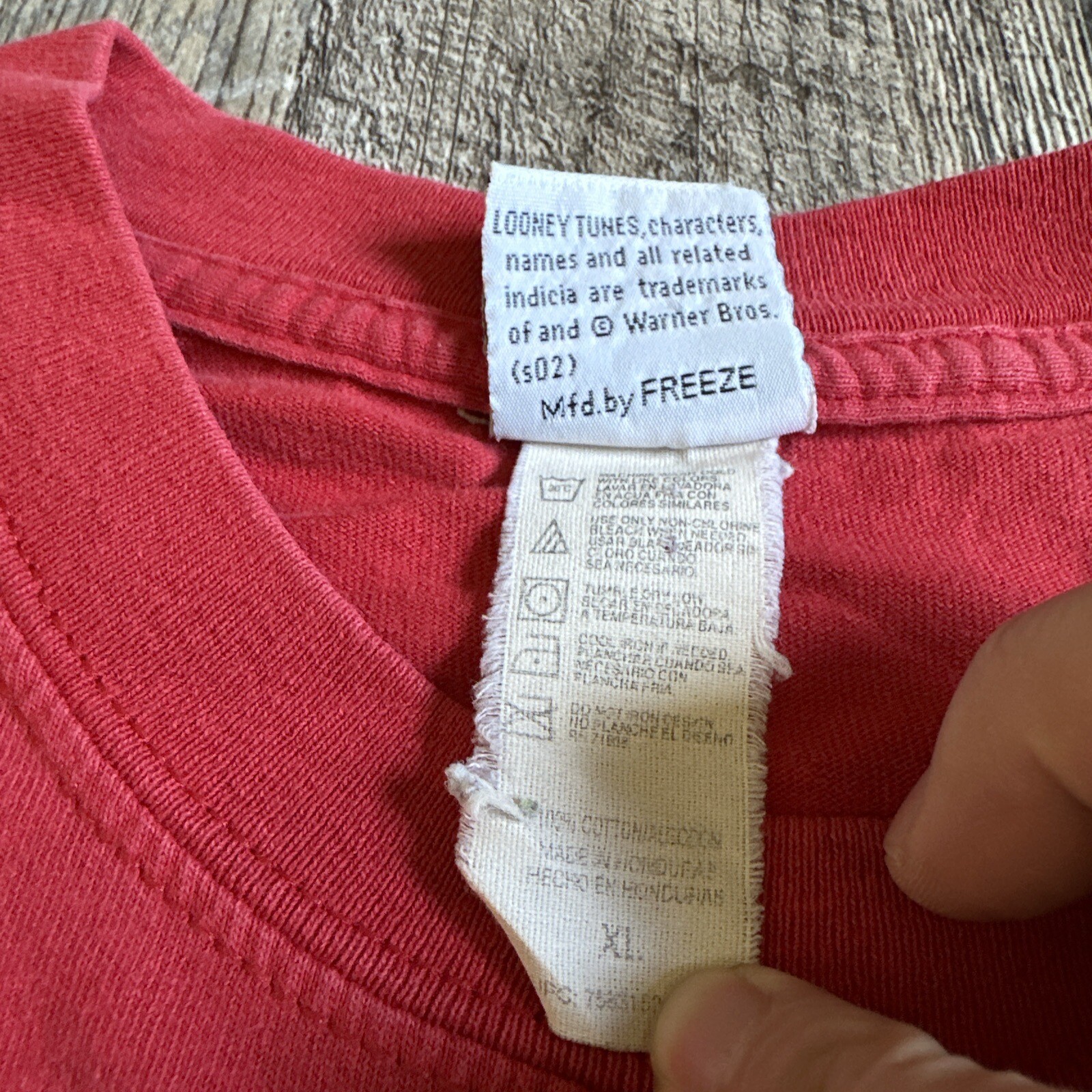 Vintage Miss Taz Looney Tunes Attitude Tshirt XL - Gem