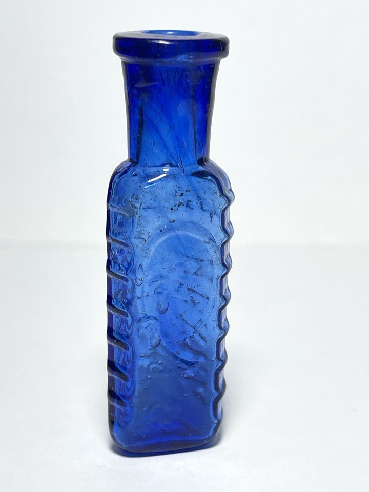 Rare ANTIQUE 1800s Poison Bottle Lebedev Odobrin COMPLETE with Original ...