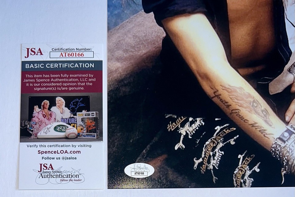 SEBASTIAN BACH HAND SIGNED AUTOGRAPHED 11X14 PHOTO +JSA COA SKID ROW | eBay