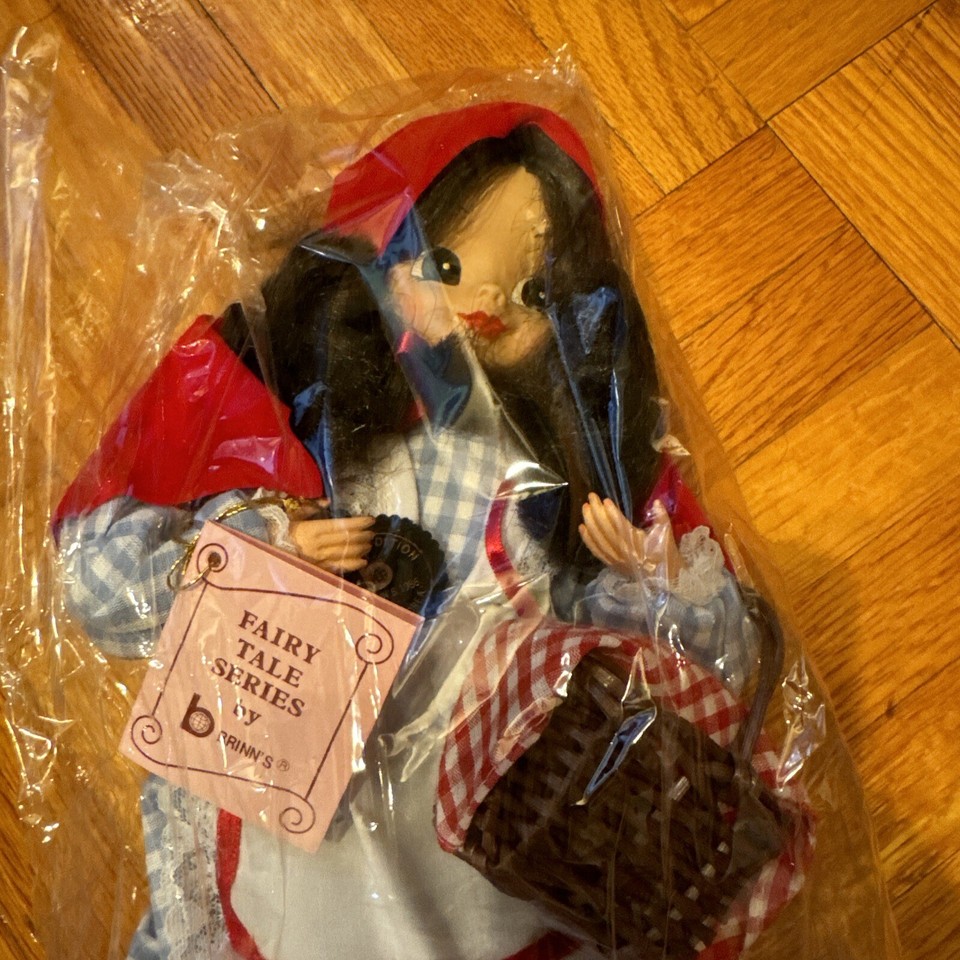 New NWT BRINN'S 1987 PORCELAIN FAIRY TALE SERIES "LITTLE RED RIDING ...