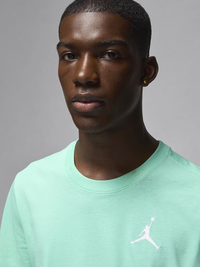 Jordan Jumpman Short-Sleeve Green T-shirt DC7485-349 | eBay