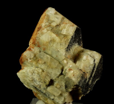 ALBITE var. CLEAVELANDITE on big MICROCLINE crystal --- Poland STRZEGOM ...