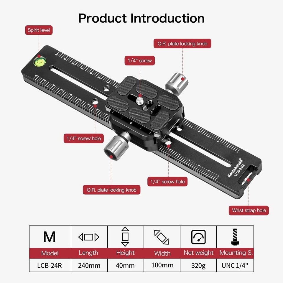 Rail Nodal Slide Metal Quick Release Clamp,Dual Dovetail Camera Bracket ...