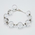 Art Deco Pools Of Light Sterling Silver Bracelet 10 orbs adjustable 8-9 ...