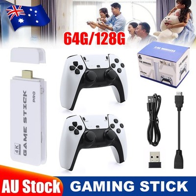 35000+ Retro Gaming Console 4K HDMI TV Video Game Stick w/ 2 Wireless ...
