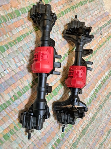 Genuine Traxxas TRX4 Sport Front & Rear Portal Axle Assembly Spool 1/10 ...