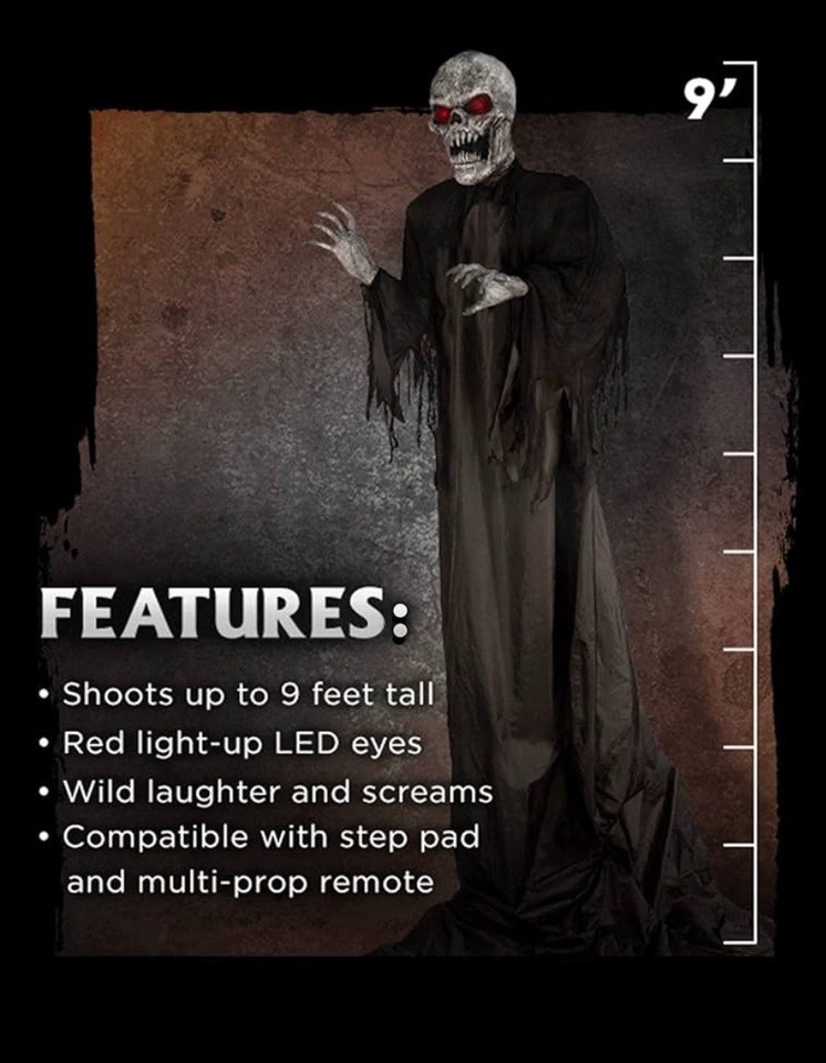 Spirit Halloween Mr Dark Animatronic | eBay