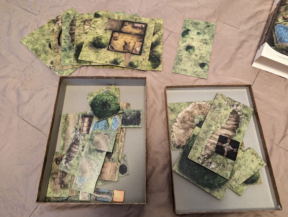 Dungeons & Dragons Dungeon Tiles Master Set The Wilderness D&D ...