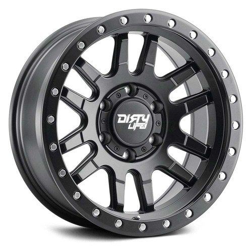 Dirty Life 9309 CANYON PRO Wheels 17x9 (-12, 5x127, 71.5) Black Rims ...