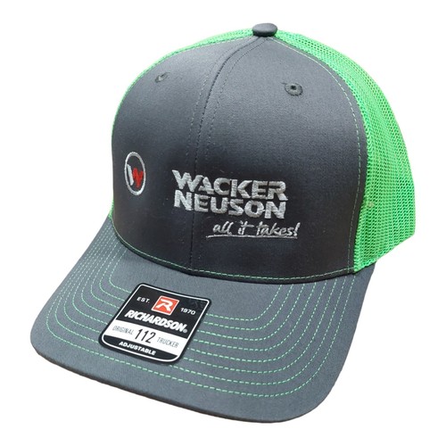 Wacker Richardson Green Trucker Hat Sticker Oilfield Union Construction ...