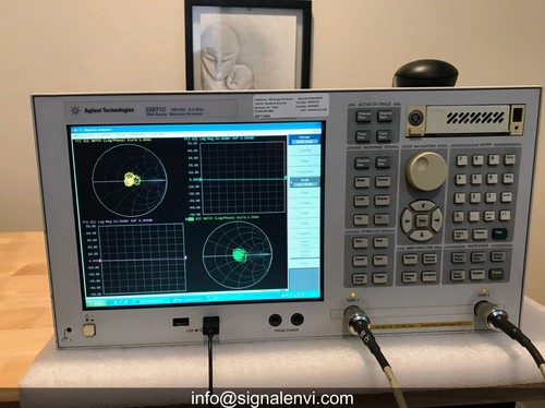 HP/Agilent/Keysight E5071C - 285/1E5, 8.5GHz Vector Network Analyzer ...