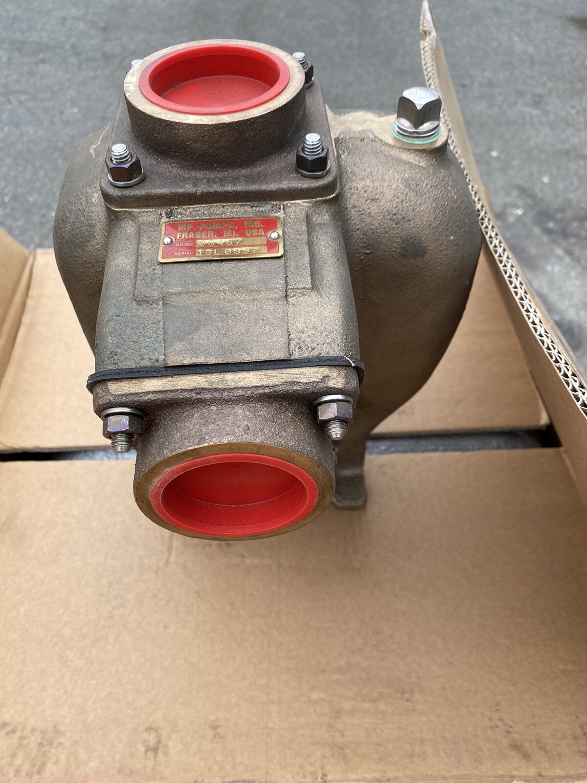 MP FLOMAX 8 PUMP MARINE Self Priming Bronze bilge irrigation many uses ...