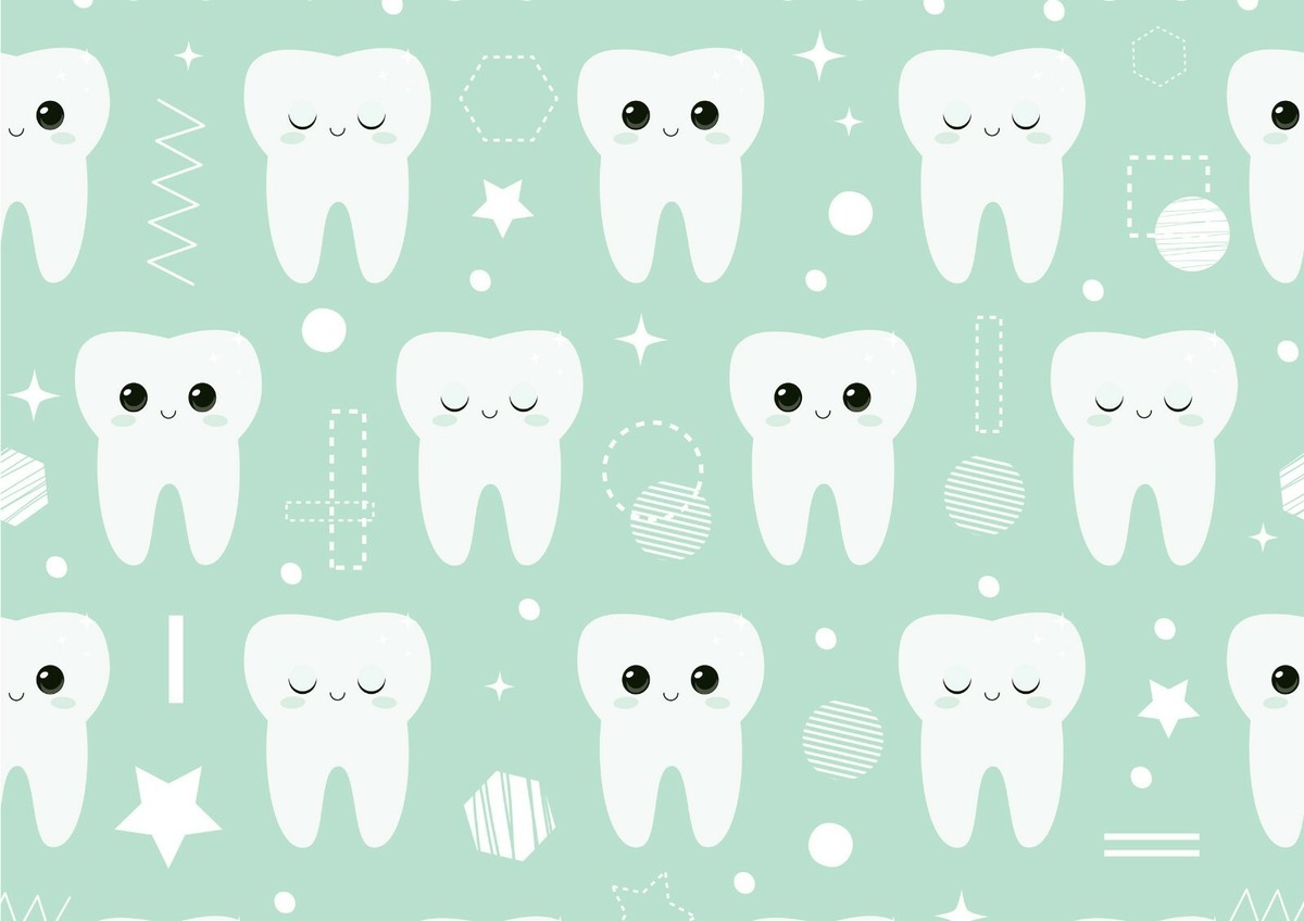 Cute Teeth Background