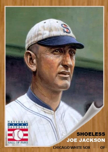 Shoeless Joe Jackson Baseball Card