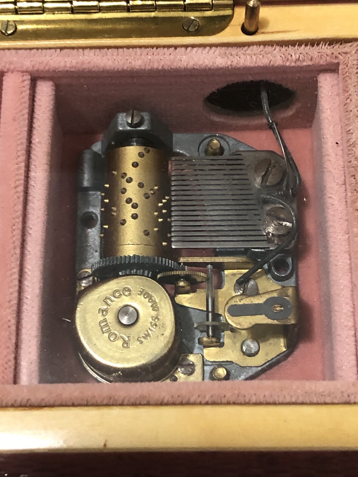 VINTAGE SWISS MUSICAL MOVEMENT[CANON PACHELBEL] No5466 Made In Italy ...